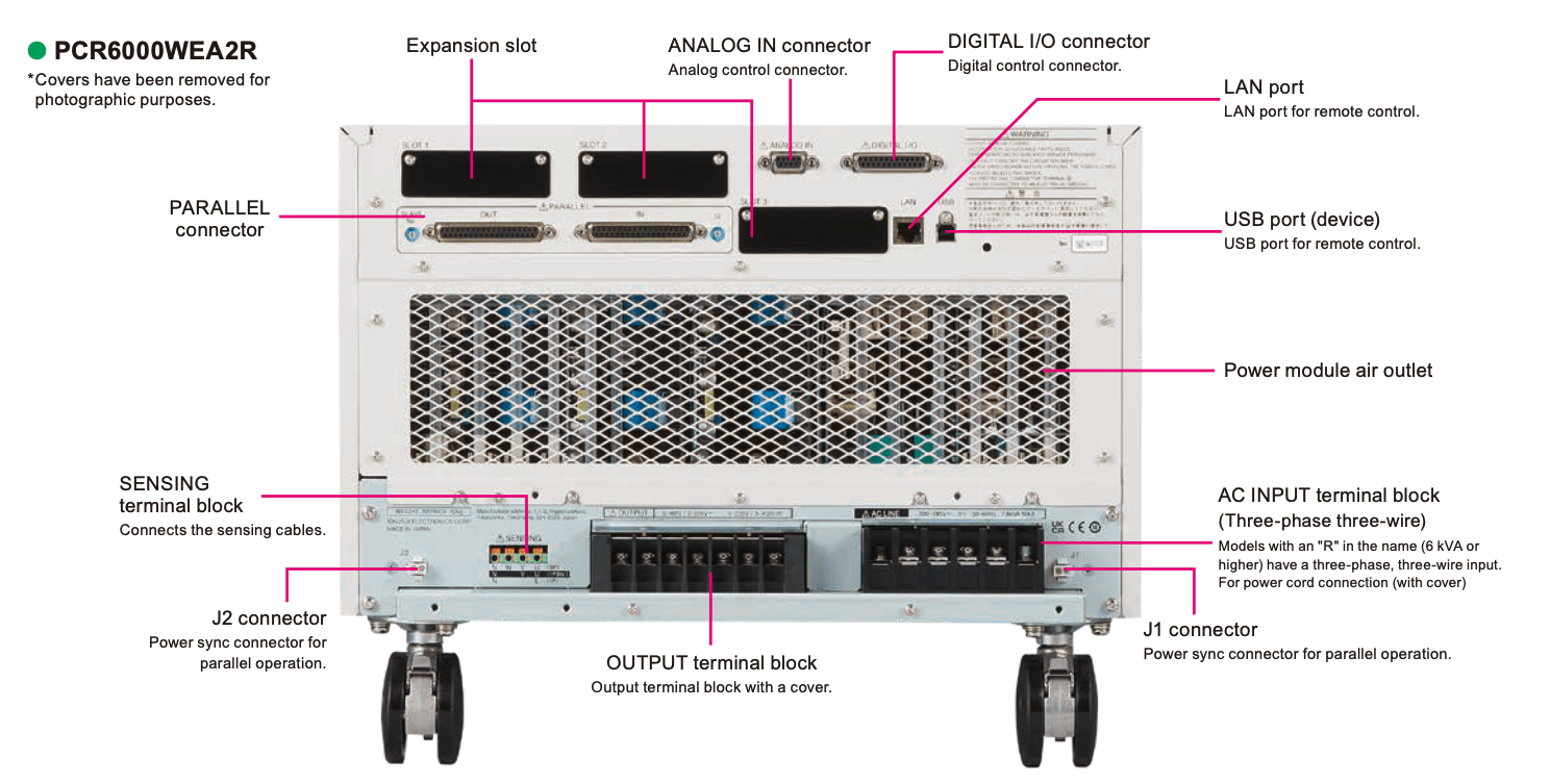 Kikusui PCR6000WEA2 / PCR6000WEA2R 交流/直流電源供應器 AC/DC Power Supply｜艾丁陞實業 ...
