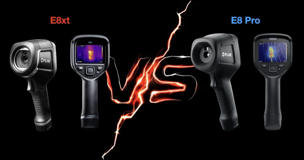 FLIR E8 Pro 搭載 Ignite™ 雲端儲存編集平台手持式槍型熱像儀｜艾丁陞實業｜FLIR熱像儀代理商